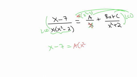 ⏩SOLVED:Determine the constants (denoted by capital letters) so that ...