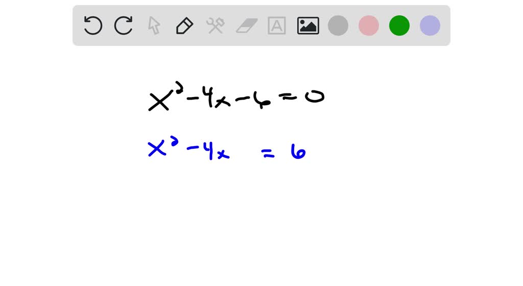 SOLVED:(a) Use the quadratic formula to solve the following quadratic ...