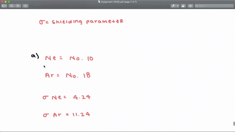 SOLVED: Effective nuclear charge (Zeff ) is related to atomic number (Z ...