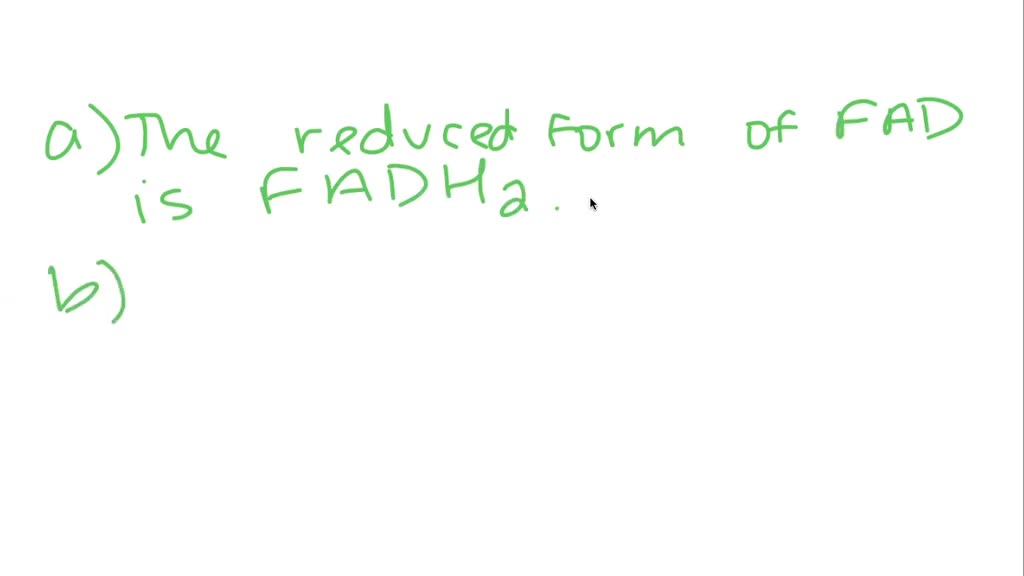 SOLVED:Give the abbreviation for each of the following: a. the reduced ...