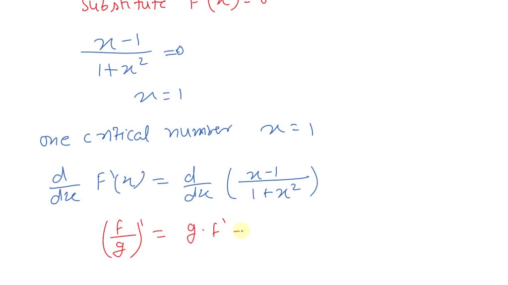 SOLVED:Find the critical points for F and, at cach critical point ...