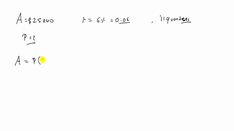 SOLVED:Solve each problem involving compound interest. Present Value ...