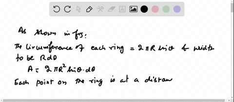 SOLVED:The figure shows a spherical shell of charge, of radius a and ...