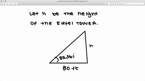 SOLVED:The tallest tower built before the era of television masts, the ...