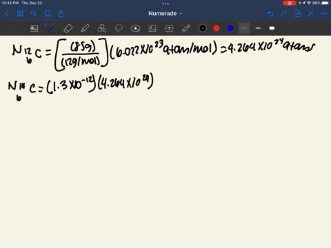 SOLVED:(II) Two of the naturally occurring radioactive decay sequences ...