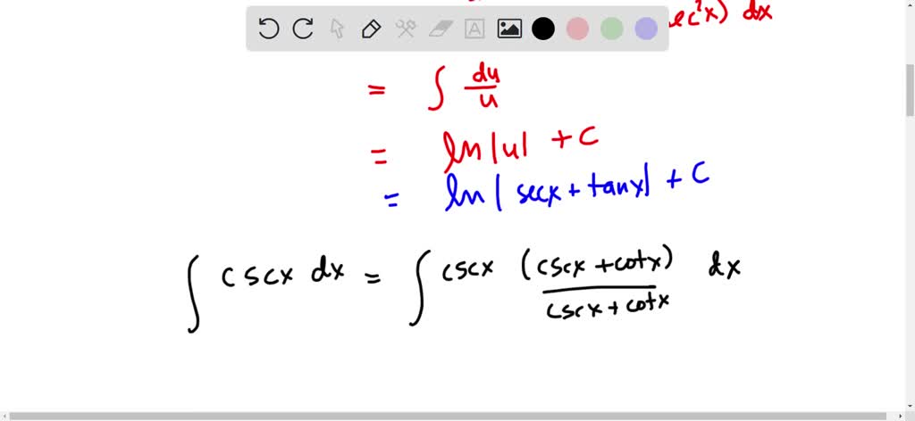 SOLVED:a. Multiply the numerator and denominator of sec x by secx+tanx ; then use a change of ...