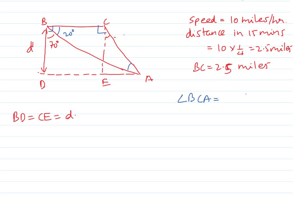 SOLVED:A boat is sailing due east parallel to the shoreline at a speed ...