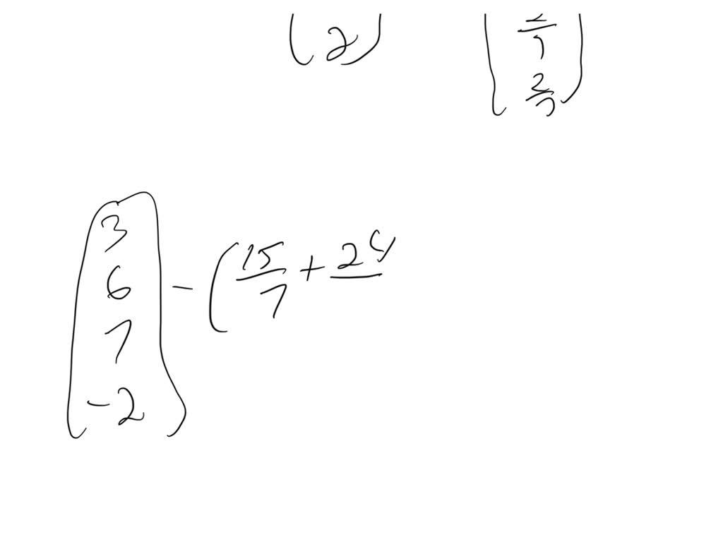 SOLVED:Using paper and pencil, perform the Gram-Schmidt process on the ...
