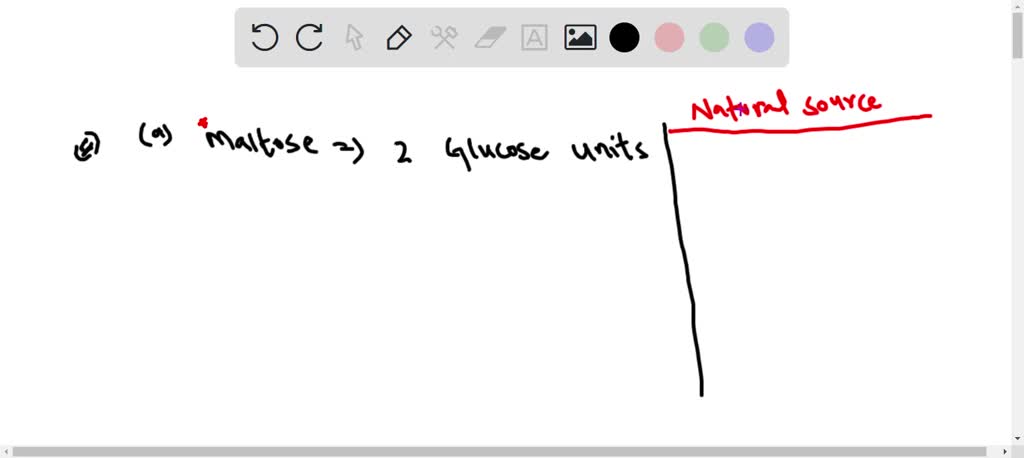 SOLVED:State the natural sources of sucrose, maltose, lactose, and starch.