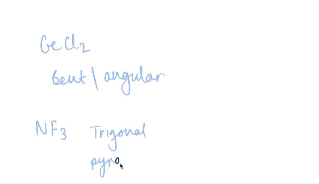 SOLVED:Use the electron-pair repulsion model to predict the geometry of ...