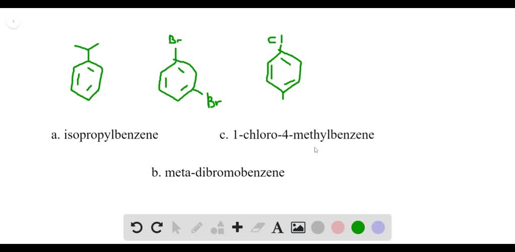 ⏩SOLVED:Draw a structure for each compound: a. isopropylbenzene b ...