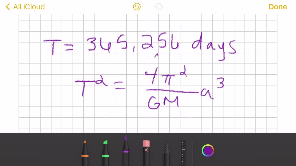 ⏩SOLVED:Calculate the period of the earth's rotation around the sun ...