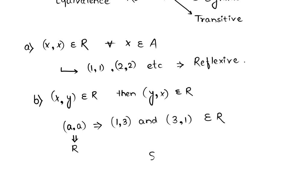 SOLVED:Determine whether the given relation is an equivalence relation ... SOLVED:Determine whether the given relation is an equivalence relation ...