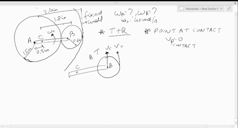 SOLVED:Two identical disks A and B can spin around vertical axes. Disk A is spinning with an ...