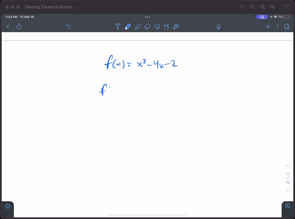 SOLVED:Use the Intermediate Value Theorem to verify that f(x) has a ...