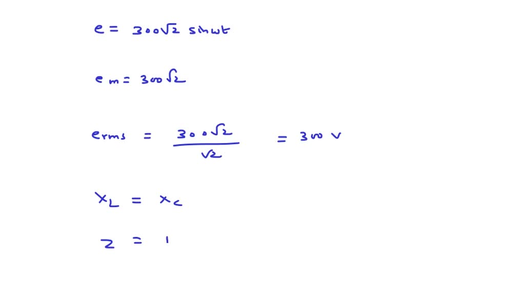 ⏩solved A Resistor 30 Ω Inductor Of Reactance 10 Ωand The Capacitor… Numerade