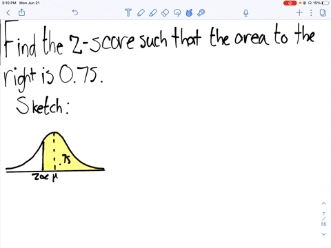 SOLVED: Assume a standard Normal distribution. Draw a separate, well ...