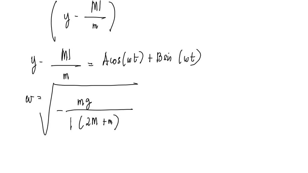 SOLVED:Two blocks, each of mass M, are connected by an extensionless, uniform string of length l ...