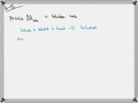 SOLVED:When a certain solid dissolves in water, the solution becomes ...