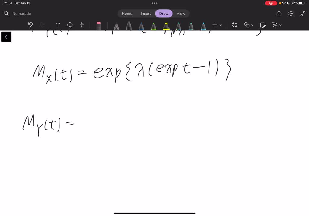 SOLVED: Using moment-generating functions, show that as α→∞the gamma ... SOLVED: Using moment-generating functions, show that as α→∞the gamma ...