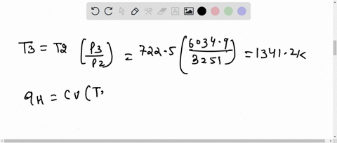 SOLVED:An Atkinson cycle has state 1 as 150 kPa, 300 K a compression ...
