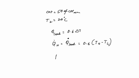 SOLVED: A heat pump operates with a low-temperature reservoir of 8^∘ C ...