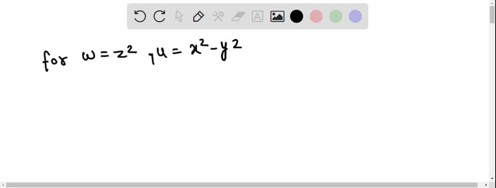 SOLVED:A curve in the z -plane and a complex mapping w=f(z) are given. In each case, find the ...