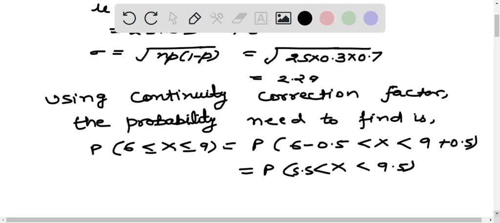⏩SOLVED:Find the mean and standard deviation for the binomial random… | Numerade