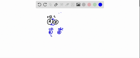 SOLVED:After contact, the spheres are moved apart. As the distance ...