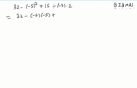 SOLVED:Calculate using the rules for order of operations. If an ...