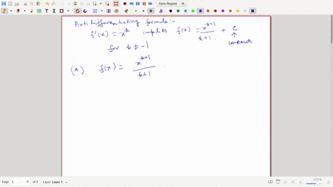 ⏩SOLVED:Consider the following formula for antidifferentiating power… | Numerade