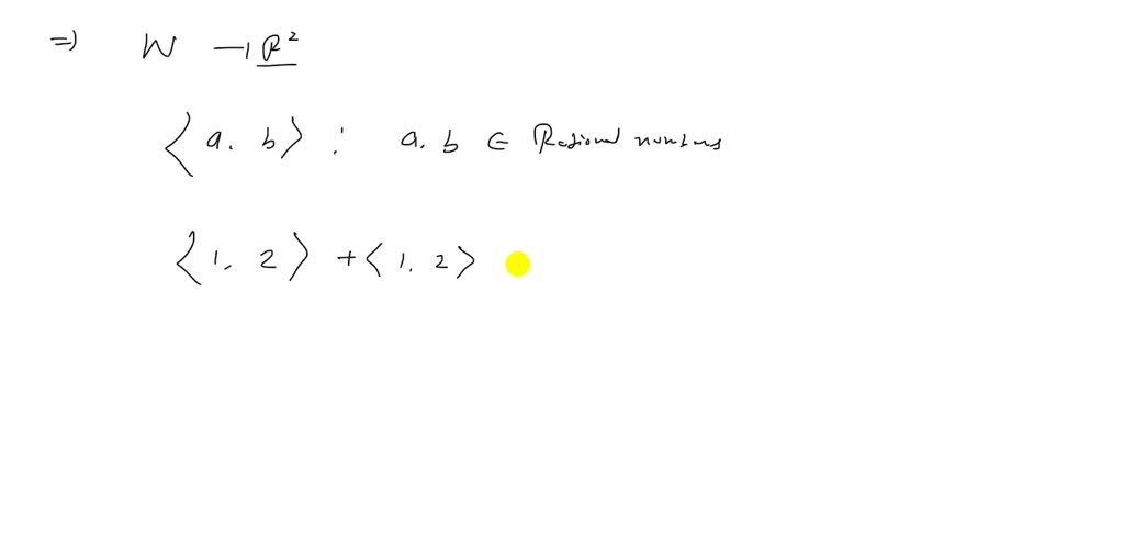 Let ℚ denote the set of rational numbers. Show that ℚ is a vector space, provided that the ...