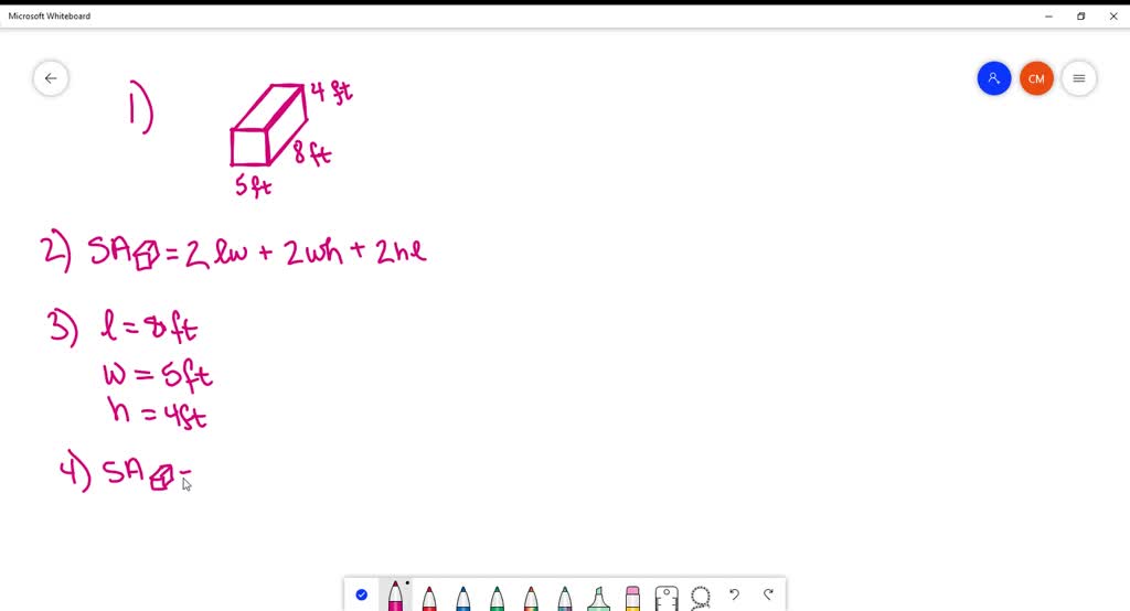 SOLVED:Find the lateral area and the total surface area of a ...