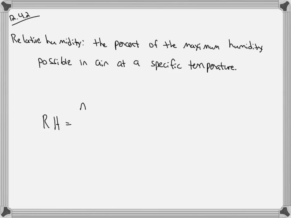 SOLVED:Explain how a sling psychrometer works for determining relative ...