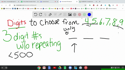 SOLVED: How many numbers divisible by 5 and lying between 3000 and 4000 can be formed by using ...
