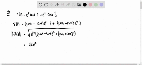 SOLVED:Find an arc length parametrization of the curve that has the same orientation as the ...