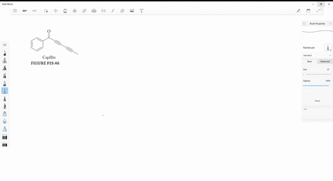 SOLVED:Figure P 19.46 shows the carbon-skeleton structure of the ...