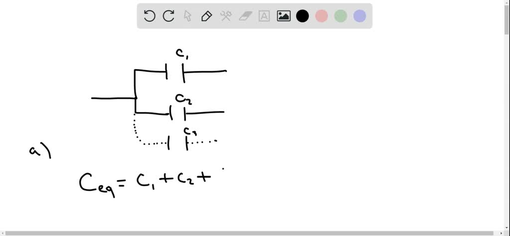 SOLVED:Predict/Explain Two capacitors are connected in parallel. (a) If ...