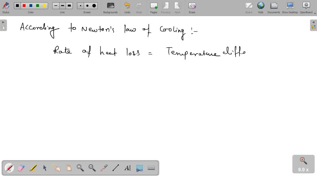 The unit of Newton's cooling constant is (a) cal / s (b) cal / s^∘ C (c ...