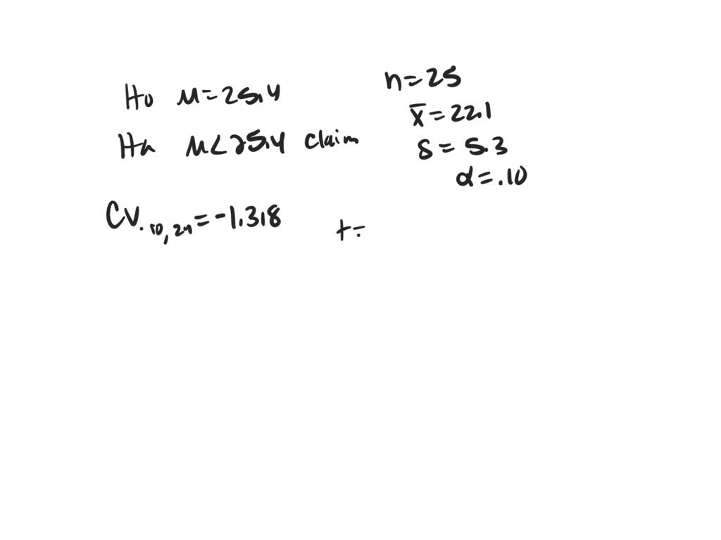SOLVED:Perform each of the following steps. a. State the hypotheses and identify the claim. b ...
