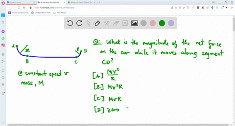 SOLVED:What is the magnitude of the net force acting on the car when it ...