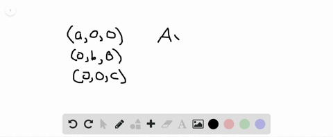 SOLVED:Find an equation of the plane with x -intercept a, y -intercept ...