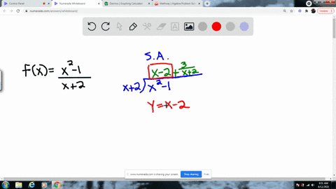SOLVED:Complete the following steps for the given functions. a. Use polynomial long division to ...