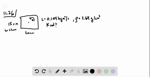 ⏩SOLVED:Additional Problems A uniform block of granite in the shape… | Numerade