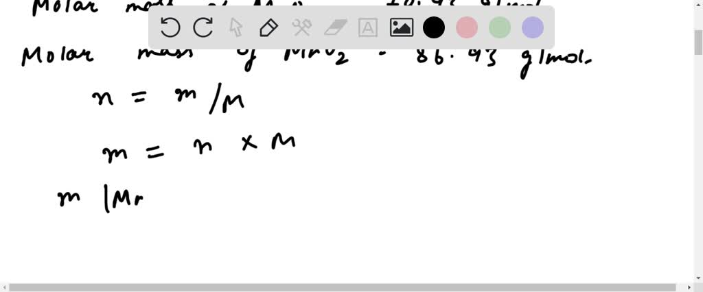 SOLVED:A certain mixture of MnO and MnO2 contains 66.67 mol per cent of ...