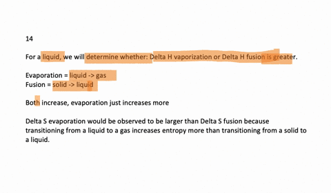 SOLVED:Why is \Delta H_{\text {vaporization }} larger than \Delta H ...