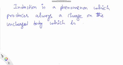 SOLVED:When a metal ball is charged by induction using a negatively ...