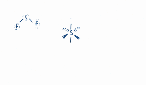 SOLVED:Draw Lewis formulas for sulfur difluoride (SF2) and sulfur ...