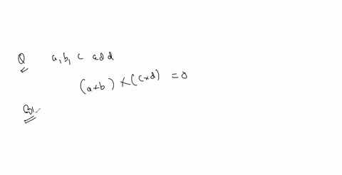 SOLVED:According to the distributive law for vector cross products ...