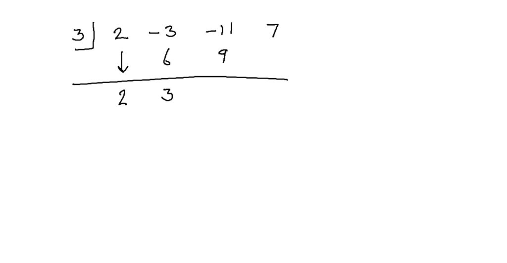 solved-explain-how-to-perform-synthetic-division-use-the-division-problem-left-2-x-3-3-x-2